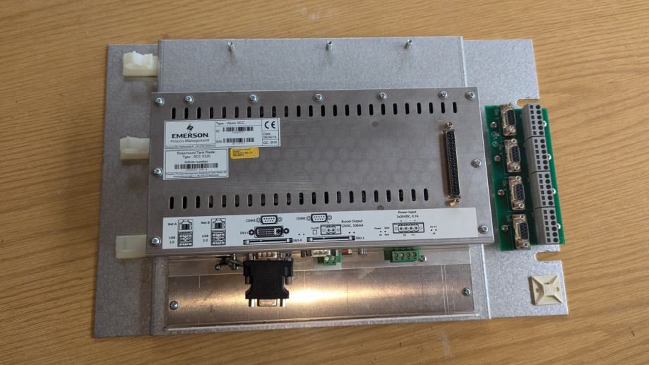 Saab Rosemount SCC 5320 tank radar STaR CMS computer+gratis Power.Sup
