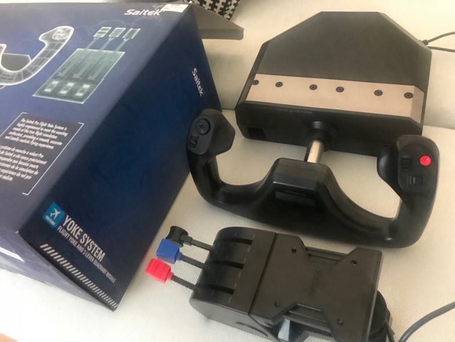 Saitek Pro Flight Yoke System PC (USB 2.0) kupljeno 21.10.2017.