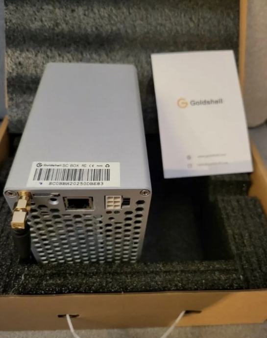 SC Box crypto miner NOVO!