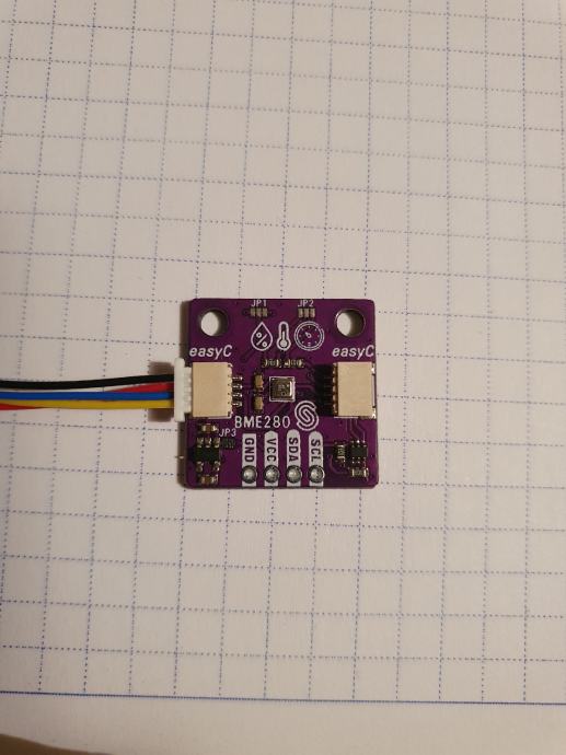 SENZOR TEMPERATURE, TLAKA I VLAGE BME280 ARDUINO