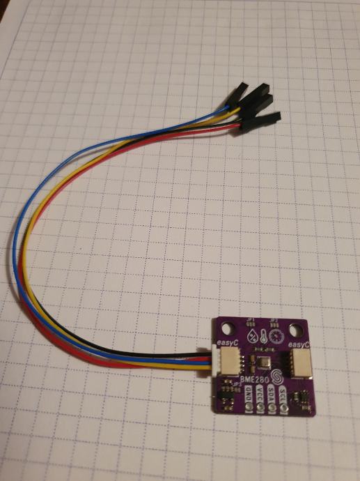 SENZOR TEMPERATURE, TLAKA I VLAGE BME280 ARDUINO