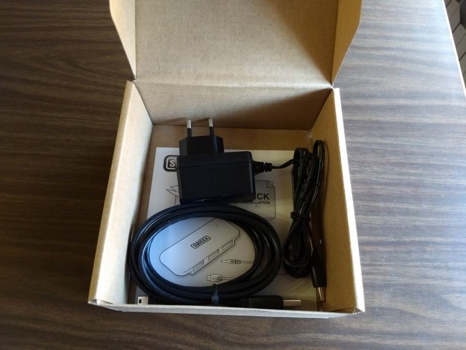 Sweex aktivni USB hub + strujni adapter (4x1)