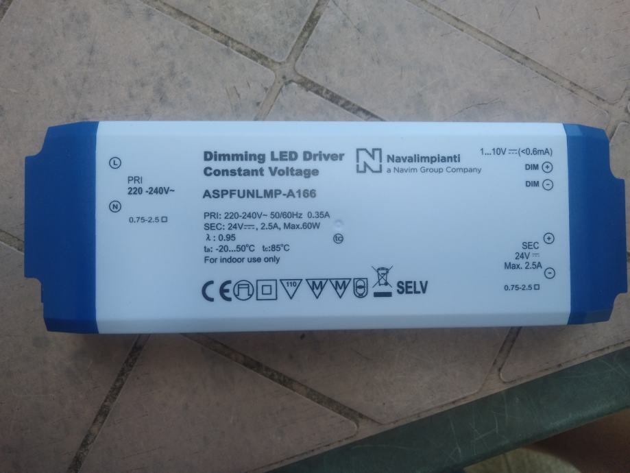 Trafo 220 na 24v 60w