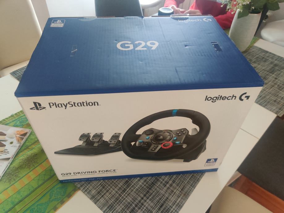 Volan Logitech G29, Driving Force Racing, PS5, PS4, PS3, PC - garancij
