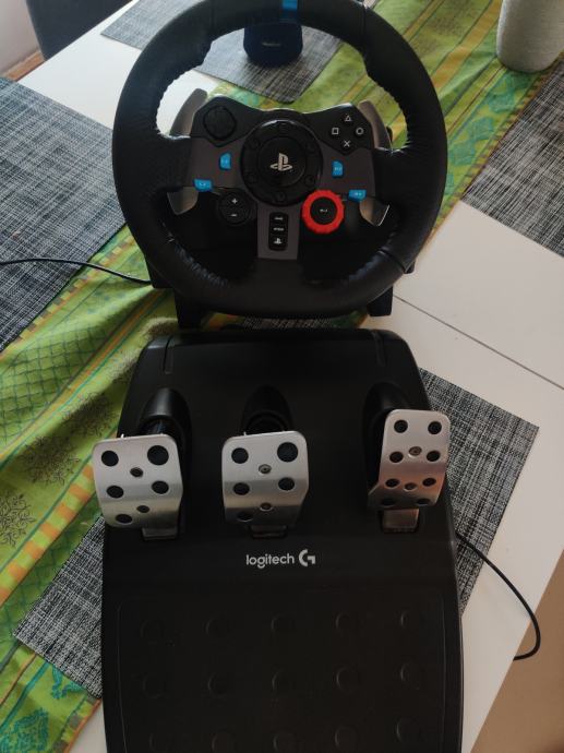 Volan Logitech G29, Driving Force Racing, PS5, PS4, PS3, PC - garancij