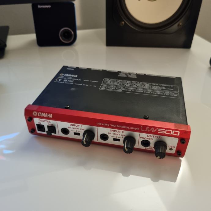 YAMAHA UW500 USB Audio personal studio