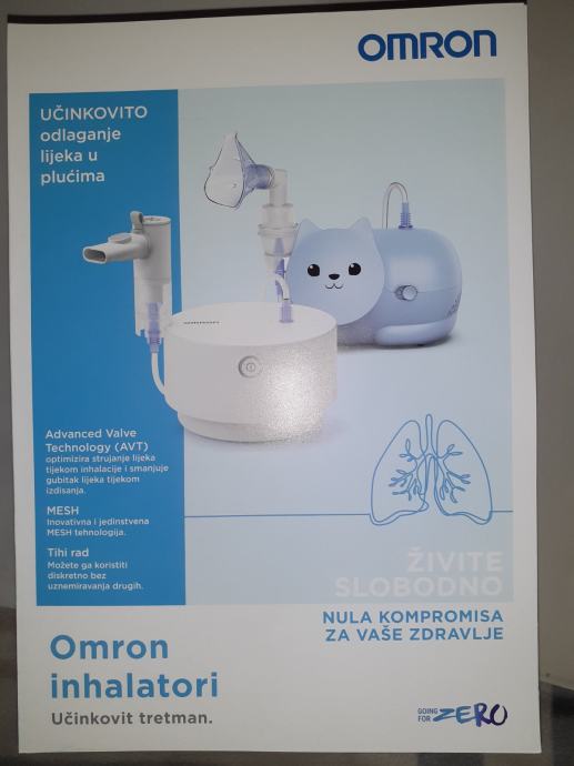 Inhalator za pluća Omron