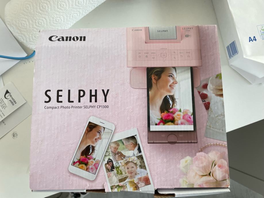 Canon selphy rozi pink foto printer fotografija! Novo!