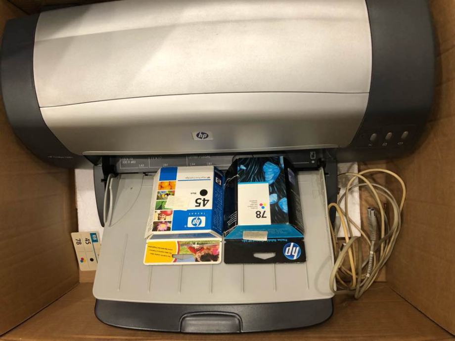 HP Deskjet 1280 A3/A4 printer i HP 45 i HP 78 inkjet print cartridge