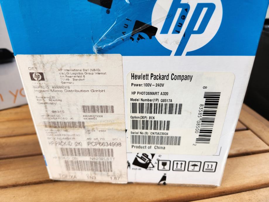 HP Photosmart A320 mini printer za fotografije / Fotoprinter