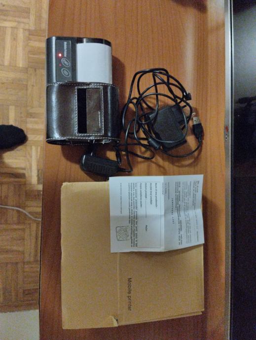 Mobilni printer potpuno novo dva punjača jamstveni list