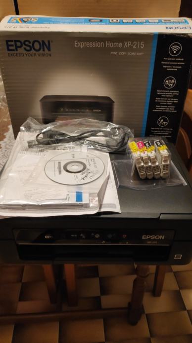 PRINTER EPSON XP 215, WIFI, SCANER, KOPIRKA