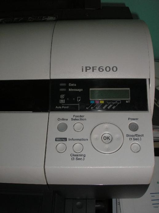 Prodaje se injekt printer, CANON iPF 600, 24, color
