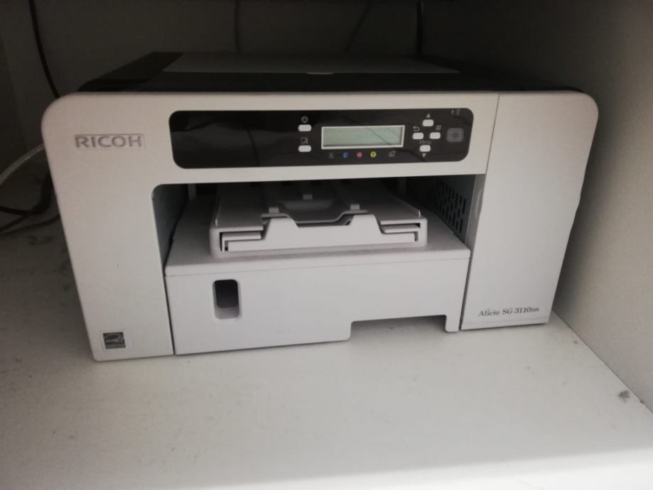 Ricoh SG 3110DN+dijelovi+dva seta tinti!