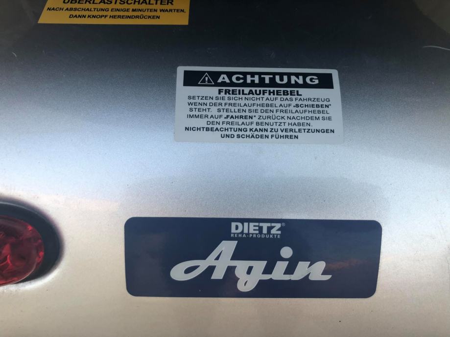 Dietz Agin skuter za teže pokretne osobe