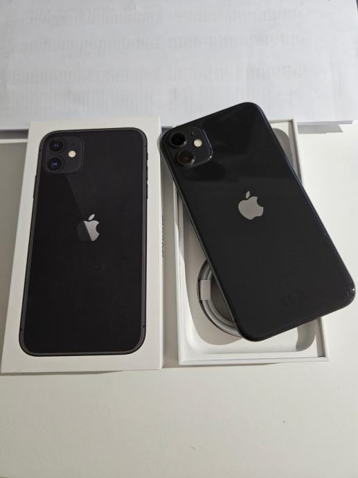 APPLE iPhone 11 64GB Black, RAČUN, R1, GARANCIJA, E-POINT