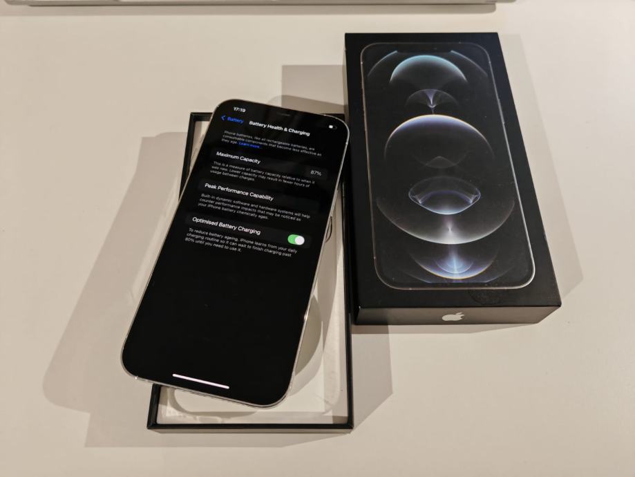 APPLE iPhone 12 Pro Max 256GB Silver RAČUN R1, GARANCIJA, E-POINT