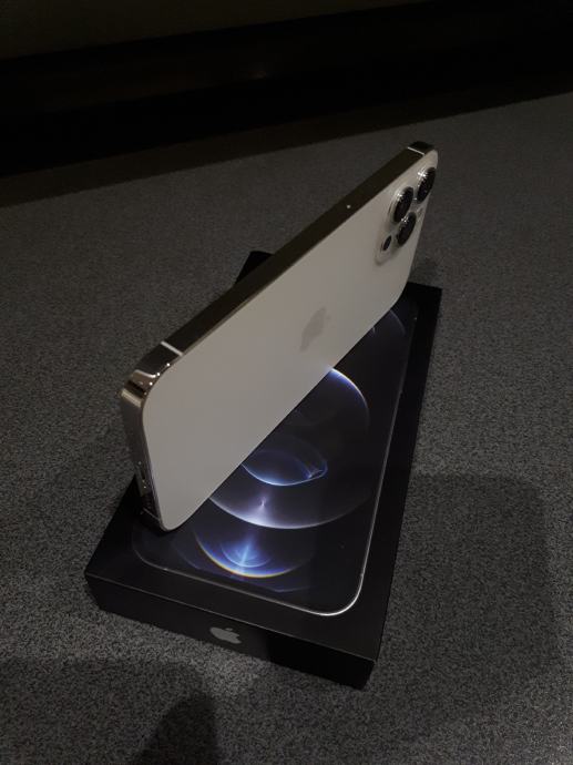 Apple Iphone 12 PRO MAX silver 512gb. Racun/Garancija. !!-POVOLJNO-!!