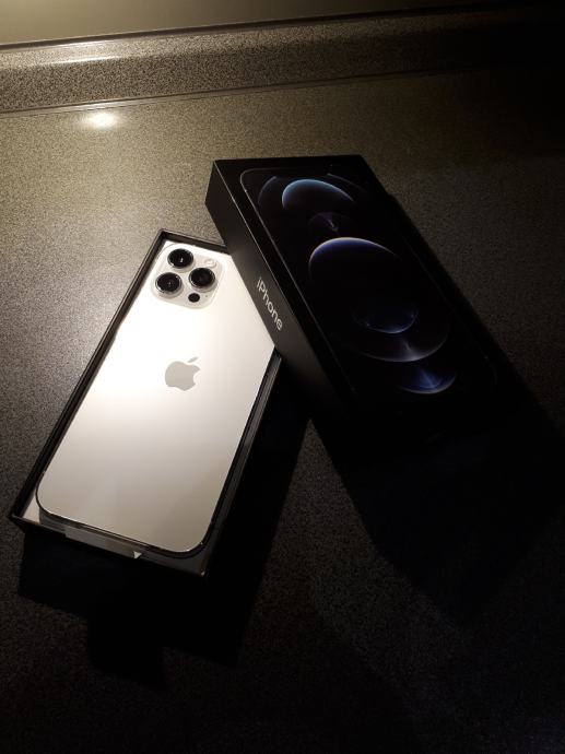 Apple Iphone 12 PRO MAX silver 512gb. Racun/Garancija. !!-POVOLJNO-!!