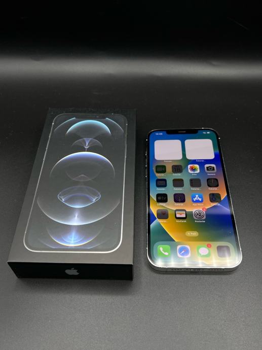 IPHONE 12 PRO MAX 256GB SILVER - KAO NOVO / SVE MREŽE / JAMSTVO