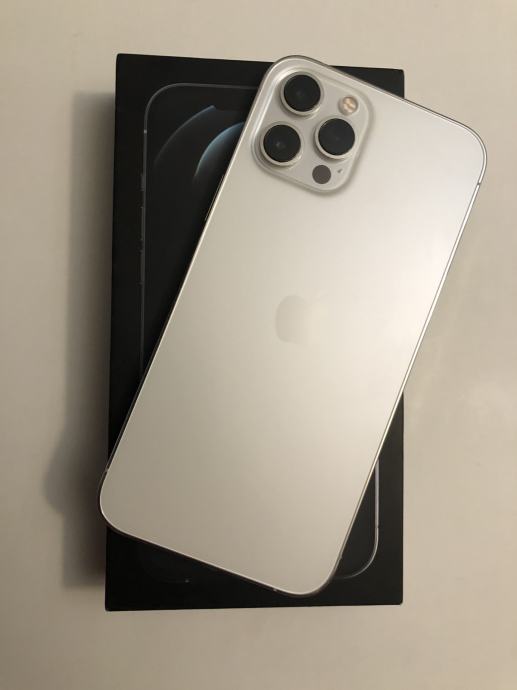 IPHONE 12 PRO MAX, SILVER, 128GB, Kao novi, 10/10