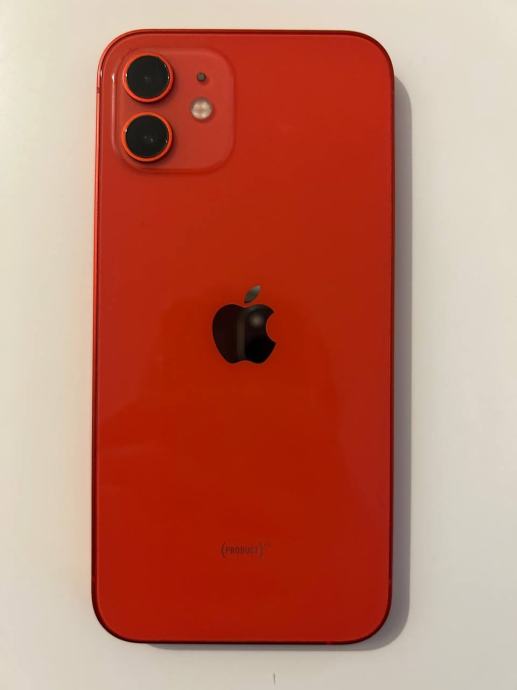 Apple Iphone 12, 128gb, (product) red