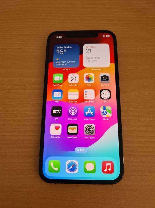 IPHONE 12 128GB BLACK★BATERIJA 86%