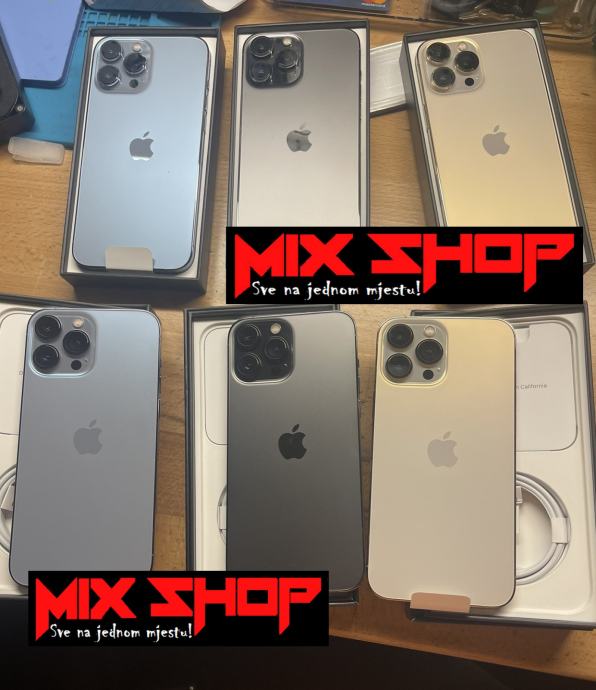 APPLE IPHONE 13 PRO MAX 256GB RAZNE BOJE GARANCIJA ZAMJENA DA 256 GB