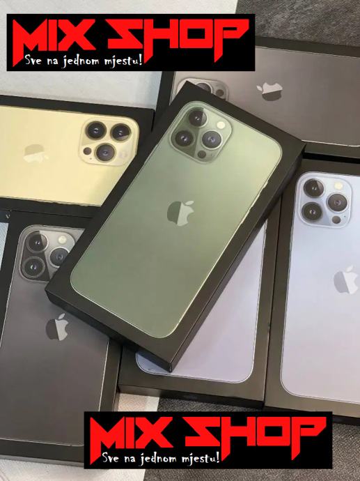 APPLE IPHONE 13 PRO MAX 256GB RAZNE BOJE GARANCIJA ZAMJENA DA 256 GB