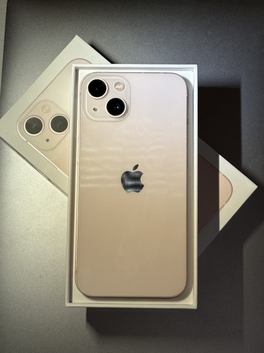 iPhone 13, rozi, 128GB - NOVA BATERIJA