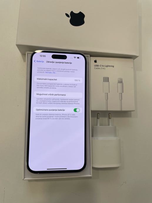 iPhone 14 PRO MAX 128GB Bijeli 100% Baterija Hr racun/jamstvo Dostava