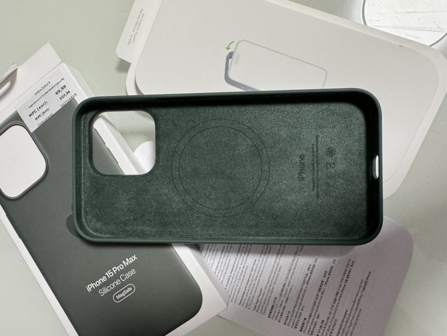 Apple silikon maska original za Iphone 15 pro max