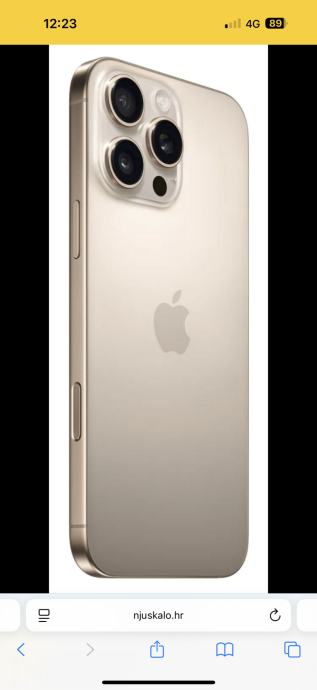 Apple iPhone 16 Pro Max Dessert Titanium