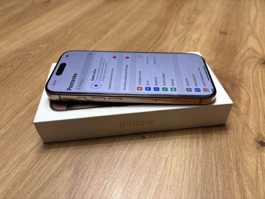 iPhone 16 Pro 256Gb Desert Titanium 100% batt.