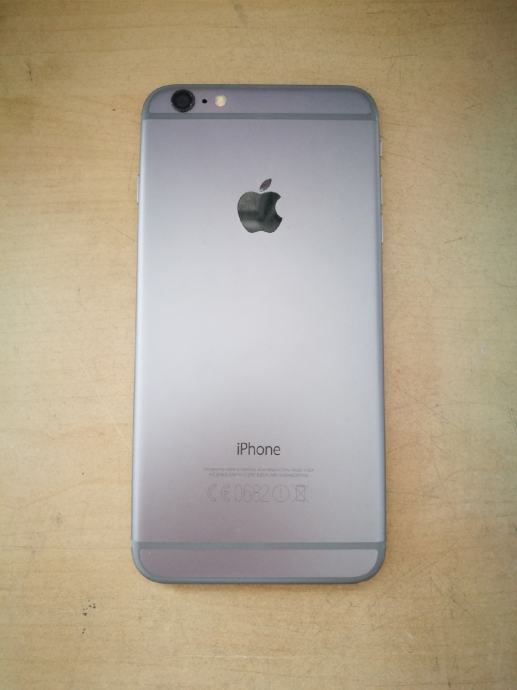 iPhone 6 Plus 64GB, A1524, Space gray, otključan, nema iCloud lock