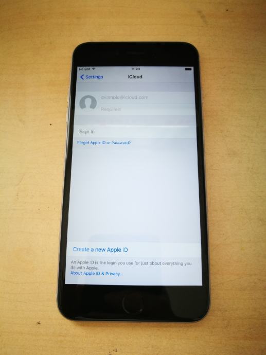 iPhone 6 Plus 64GB, A1524, Space gray, otključan, nema iCloud lock