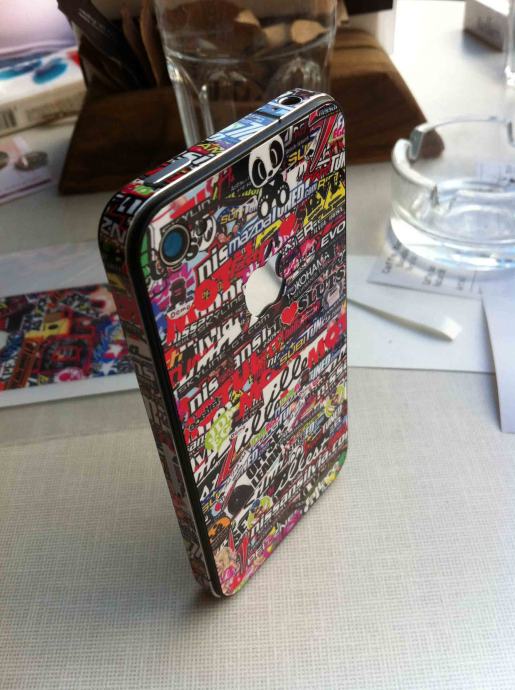 iPhone 4, 4S, 5, 5S, 6 i 6S, SE i 7 STICKER BOMB folije!!!