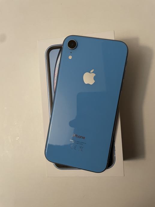 iPhone XR, Blue, 256gb, kao novi, 10/10