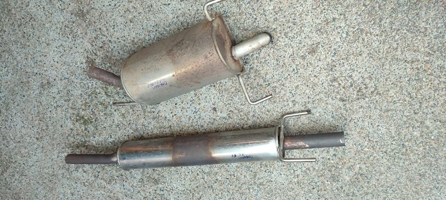 opel corsa c 1.2 16v auspuh komplet