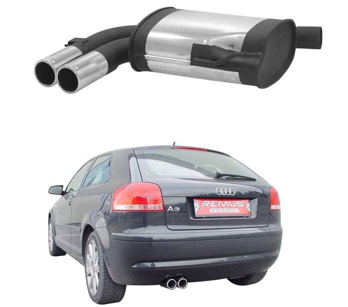 Remus auspuh Audi A3 S3 TT