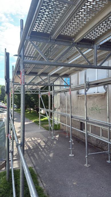 Montaža i najam SKELA za izradu FASADA i GRAĐEVINSKIH radova