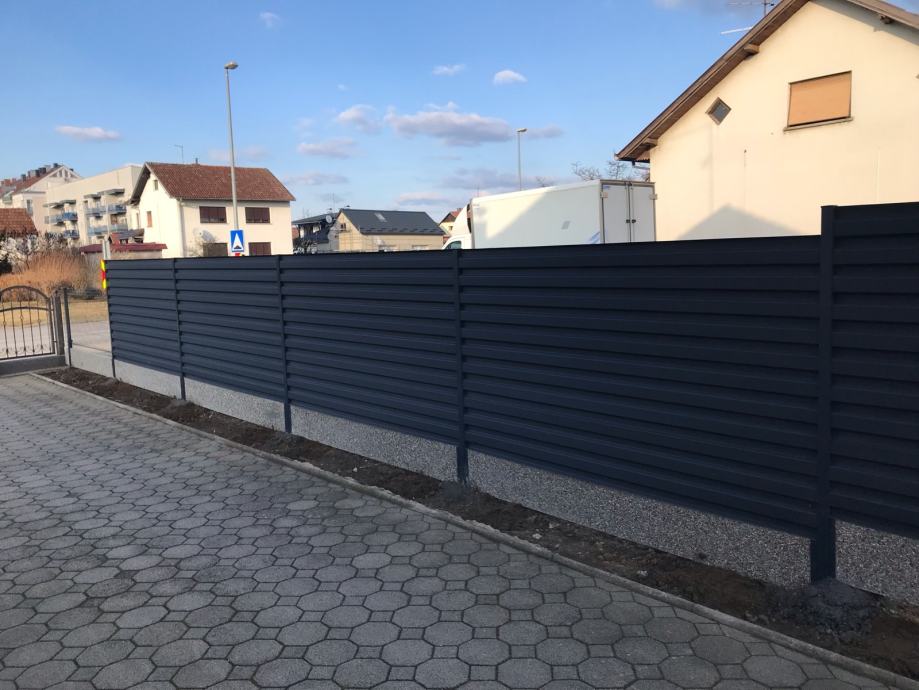 MattLine - moderna metalna ograda- mat - trajno i kvalitetno