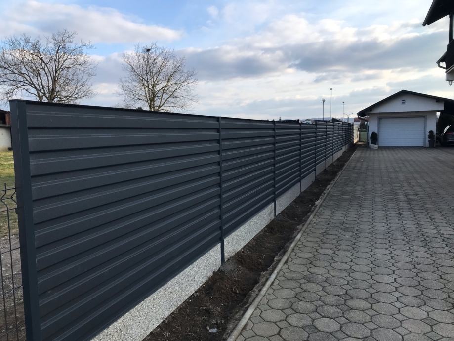 MattLine - moderna metalna ograda- mat - trajno i kvalitetno