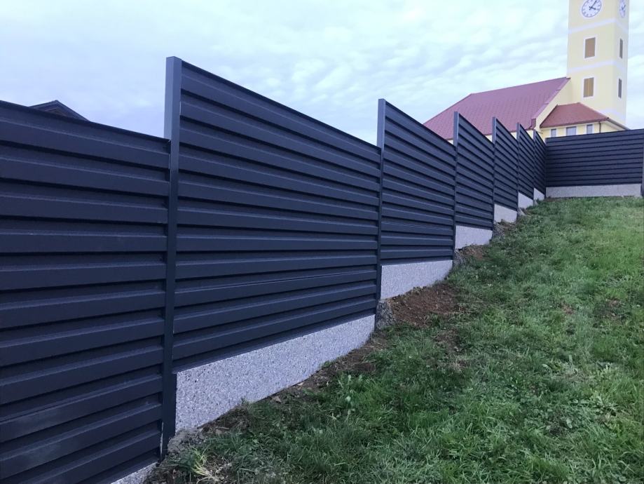 MattLine - moderna metalna ograda- mat - trajno i kvalitetno