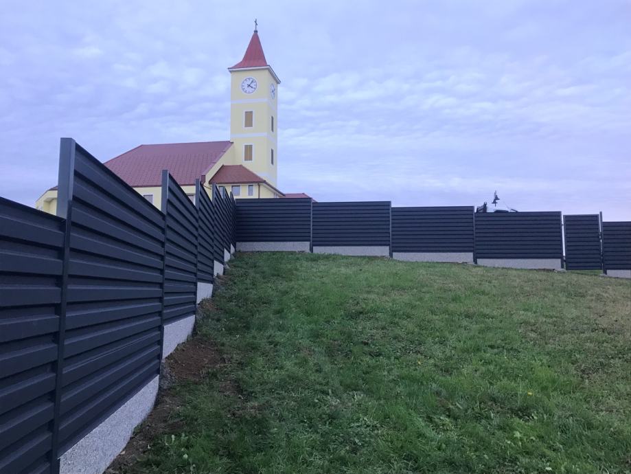 MattLine - moderna metalna ograda- mat - trajno i kvalitetno