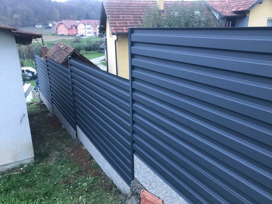 MattLine - moderna metalna ograda- mat - trajno i kvalitetno