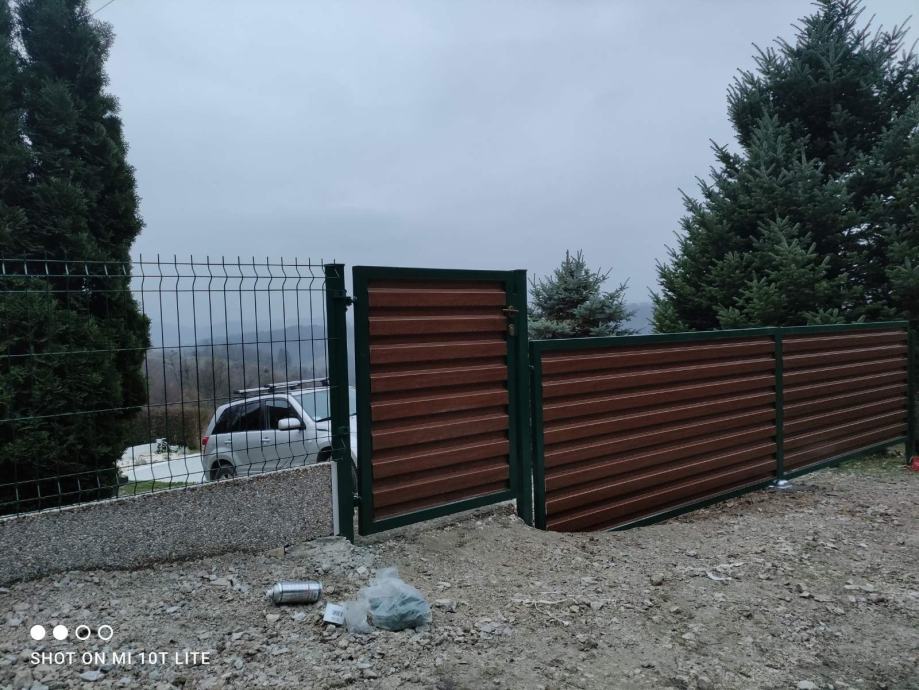 Panelne ograde sa betonskim kulir parapetom - proizvodnja i prodaja