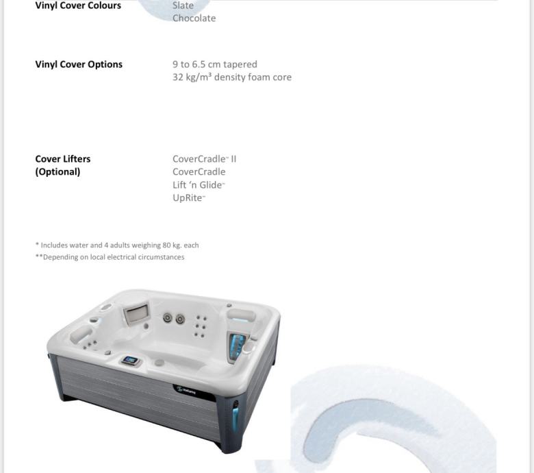 Hot Spring Highlife Triumph - luksuzni hidromasazni bazen