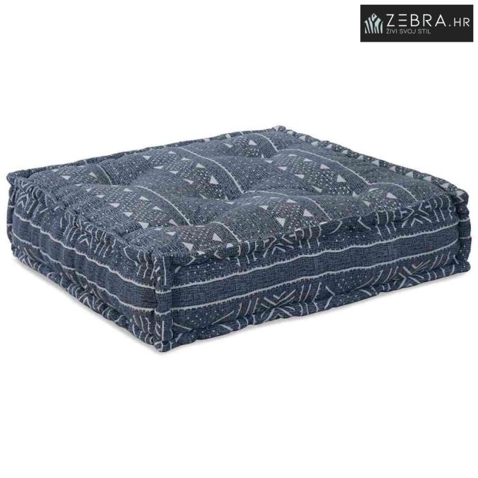 Modularni Sofa 2 pcs Indigo Print 140 x 70 x 36 cm tkanina