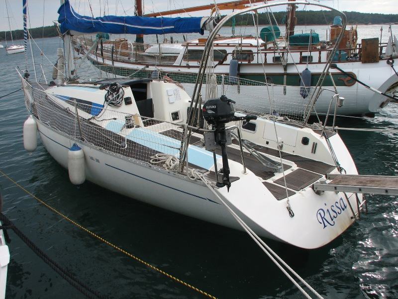 Jedrilica VAL 35, vez u Punatu, Krk